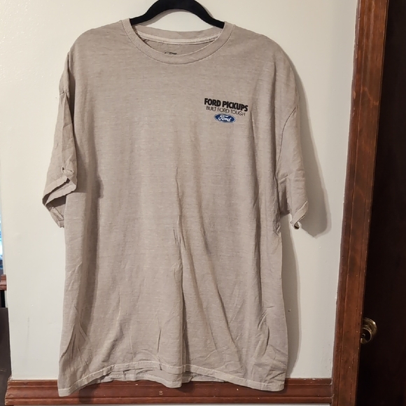 Ford | Shirts | Ford Pickups Light Brown Short Sleeve Tee | Poshmark